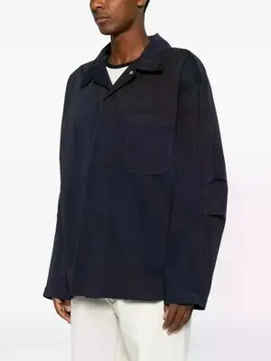 MAISON MARGIELA Concealed-fastening Patch-pocket Shirt Jacket