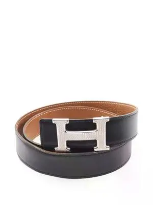 Hermès 2008 Constance H-belt - Black
