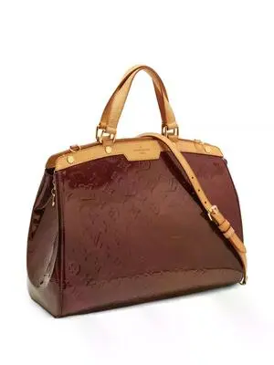 LOUIS VUITTON 2010 Gm Brea Monogram Vernis Tote Bag