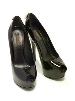 LOUIS VUITTON Oh Really Peep-toe Pumps