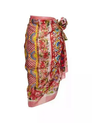 Dolce & Gabbana Floral-print Pareo