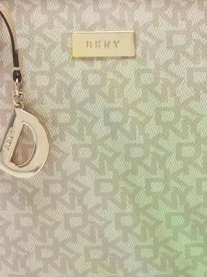 Dkny Monogram-pattern Tote Bag