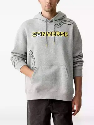 CONVERSE X Minions Standard Fit Hoodie - Grey