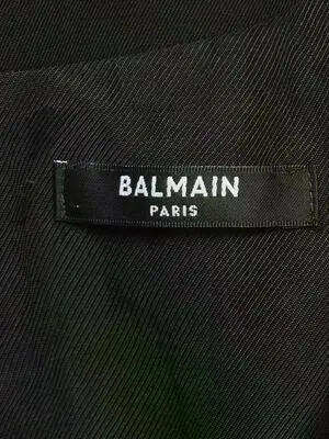 Balmain Double-breasted Long-sleeve Jumpsuit