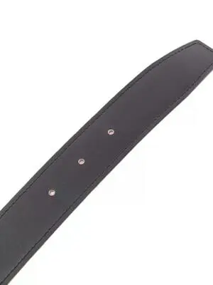 Hermès 2015 Constance Reversible Belt - Black