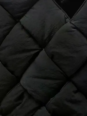 Bottega Veneta Cassette Padded Tote Bag - Black