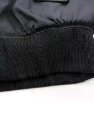 Prada Re-nylon Logo Plate Bomber Jacket