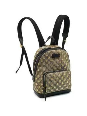 Gucci Small Day Bees Gg Supreme Backpack
