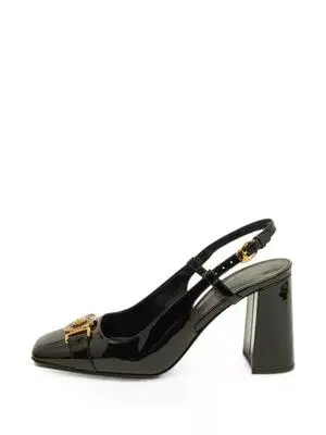 Versace Medusa Slingback Pumps - Black