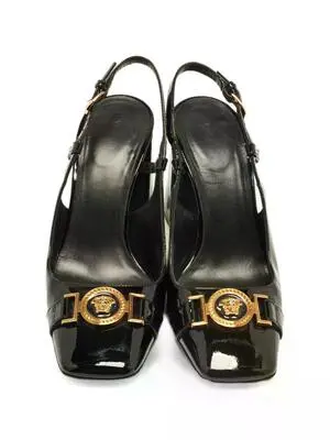 Versace Medusa Slingback Pumps