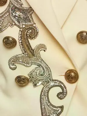 Balmain Embellished Double-breasted Blazer