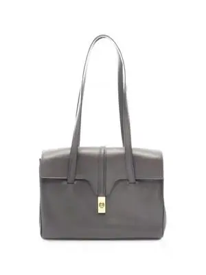 Celine 2000s Medium Soft 16 Shoulder Bag - Grey