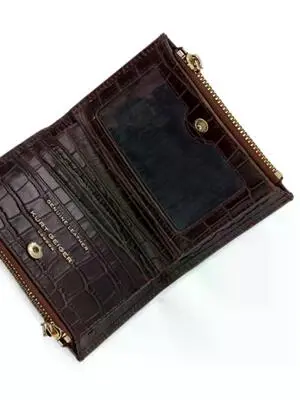 Kurt Geiger Croc-effect Eagle Wallet