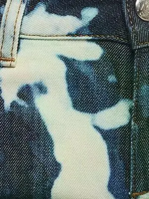 Alexander McQueen Bleached-effect Jeans
