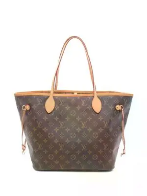 LOUIS VUITTON Monogram Canvas Neverfull Mm Tote Bag