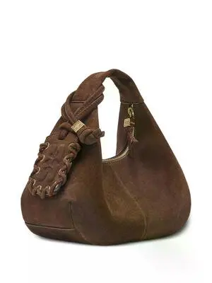 GANNI Suede Mini Tote Bag