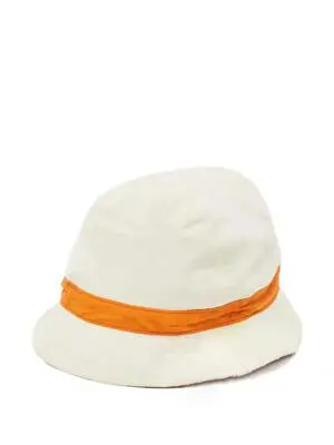 FERRAGAMO Cotton Bucket Hat - Neutrals