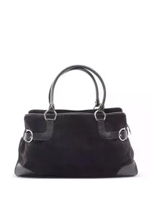 FERRAGAMO Ferragamo Gancini Tote Bag Black