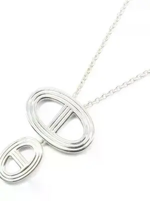 Hermès 2010s Chaine D'ancre 24 Necklace