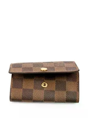 LOUIS VUITTON 2000s Damier Ebène Six-hook Key-case