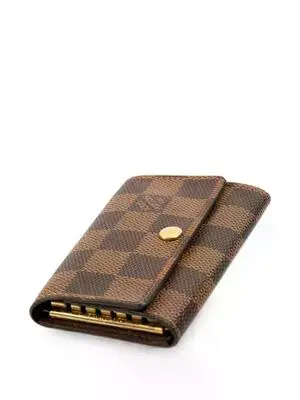 LOUIS VUITTON 2000s Damier Ebène Six-hook Key-case