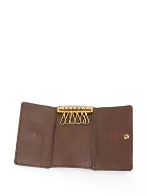 LOUIS VUITTON 2000s Damier Ebène Six-hook Key-case