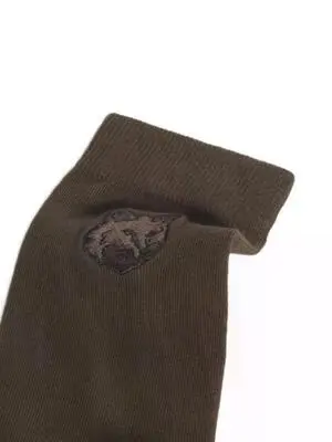 Maison Kitsuné Fox Head Socks