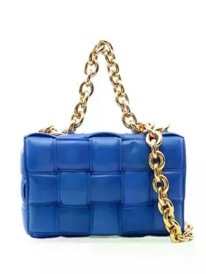 Bottega Veneta 2010s Cassette Two-way Shoulder Bag - Blue