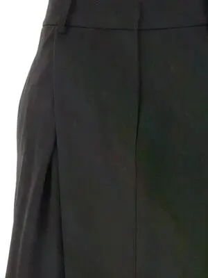 KAOS Dart-detail Mini Plated Skirt