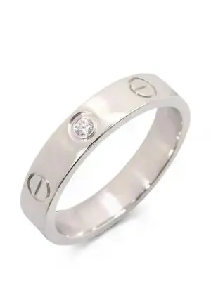 Cartier 2010s Mini Love Diamond Ring