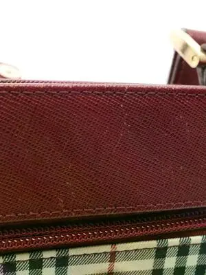Burberry 2000s Nova Check Canvas Crossbody Bag
