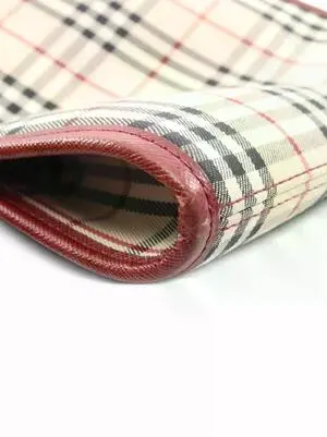 Burberry Nova Check Canvas Crossbody Bag