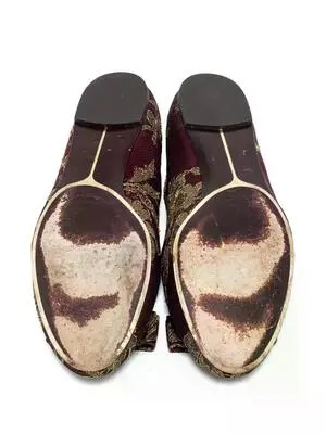 FERRAGAMO Bow-detailed Ballet Flats