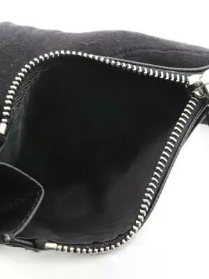 Prada 2020s Saffiano Triangle-logo Card Case