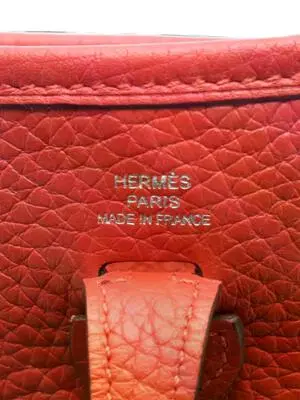 Hermès 2015 Evelyn Tpm Shoulder Bag - Red