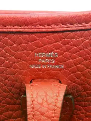 Hermès Evelyn Tpm Shoulder Bag - Red