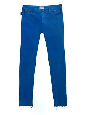 Zadig&Voltaire Pre-owned Zip-embellished Trousers - Blue