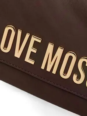 Moschino Logo-plaque Chain-link Shoulder Bag