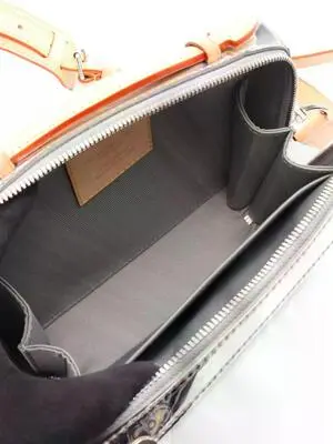 LOUIS VUITTON 2010s Monogram Mirror Soft Trunk Handbag