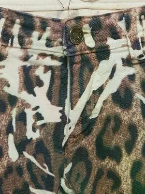 Dolce & Gabbana Leopard-print Zip Trousers