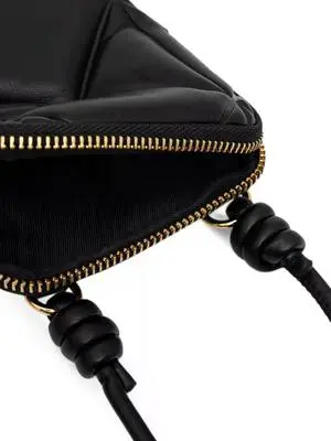 Moschino Quilted Logo-plaque Phone Bag