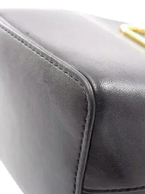 Valentino Garavani 2000s Vlogo Leather Handbag