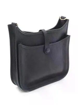 Hermès 2026 23 Evelyne Clemence Shoulder Bag - Black