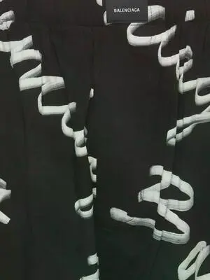 Balenciaga Logo-print Regular-fit Shorts