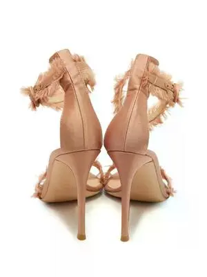 GIANVITO ROSSI Caribe Fringe Sandals