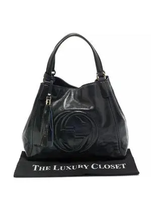 Gucci Soho Interlocking Logo Tote Bag
