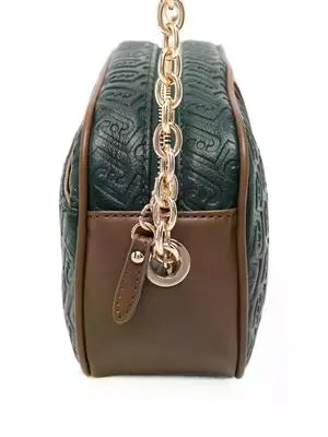 Liu Jo Monogram Embossed Logo Plaque Shoulder Bag