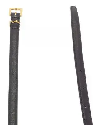Saint Laurent 2024 Cassandre Slim Belt