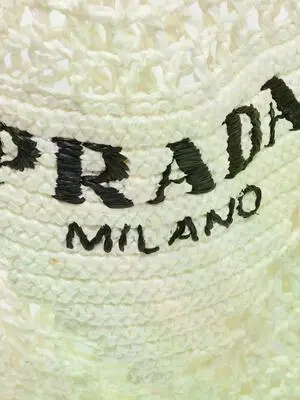 Prada Crochet-construction Tote Bag