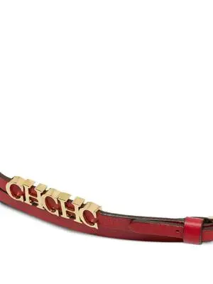 Carolina Herrera Chhc Logo Double-wrap Belt